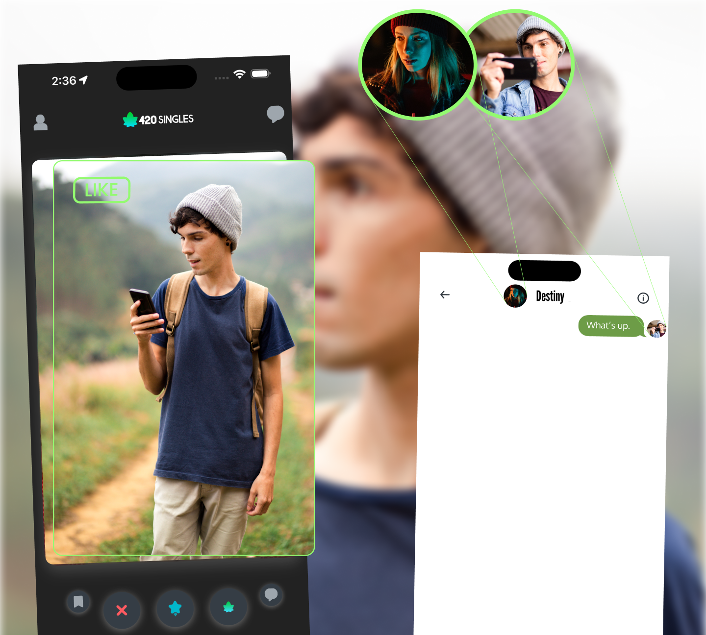 420 Singles – Cannabis dating app